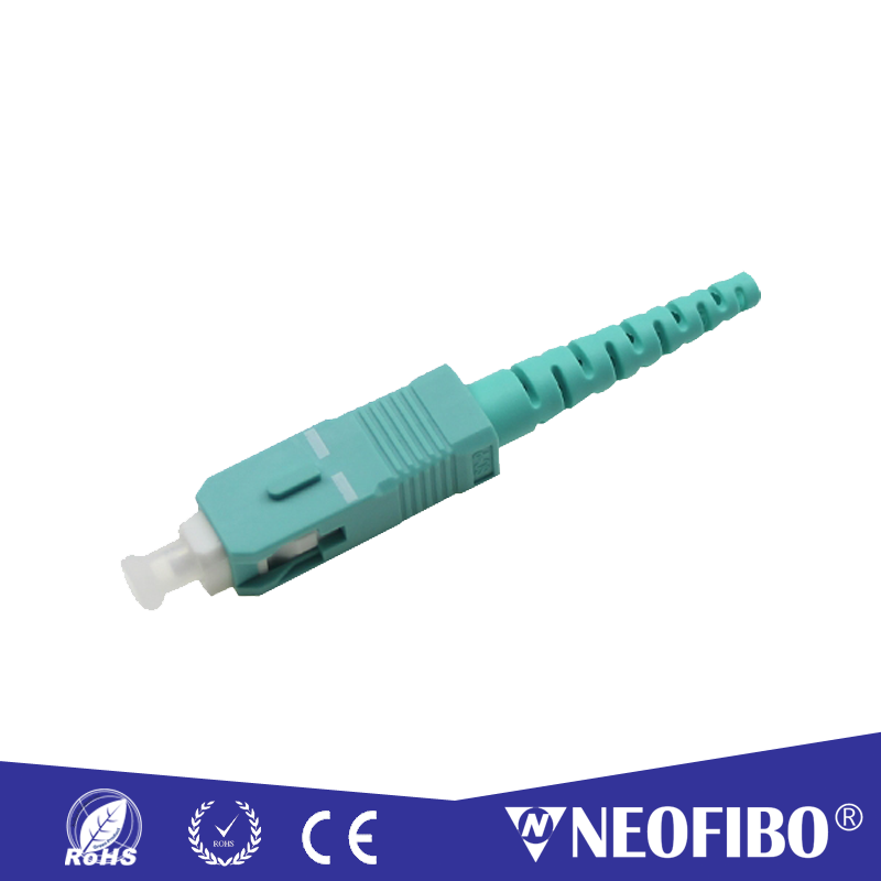 SC UPC Connector-Aqua multi mode simplex 2.0 connector – Shenzhen ...