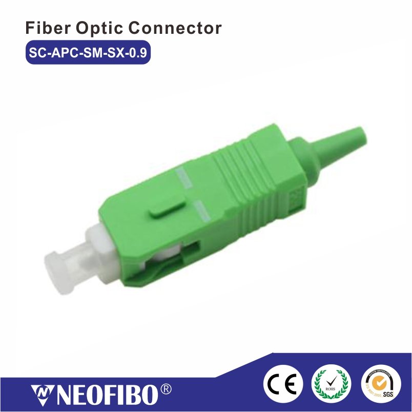 Green ceramic ferrule SM SX 0.9fiber optic connector – Shenzhen Neofibo ...