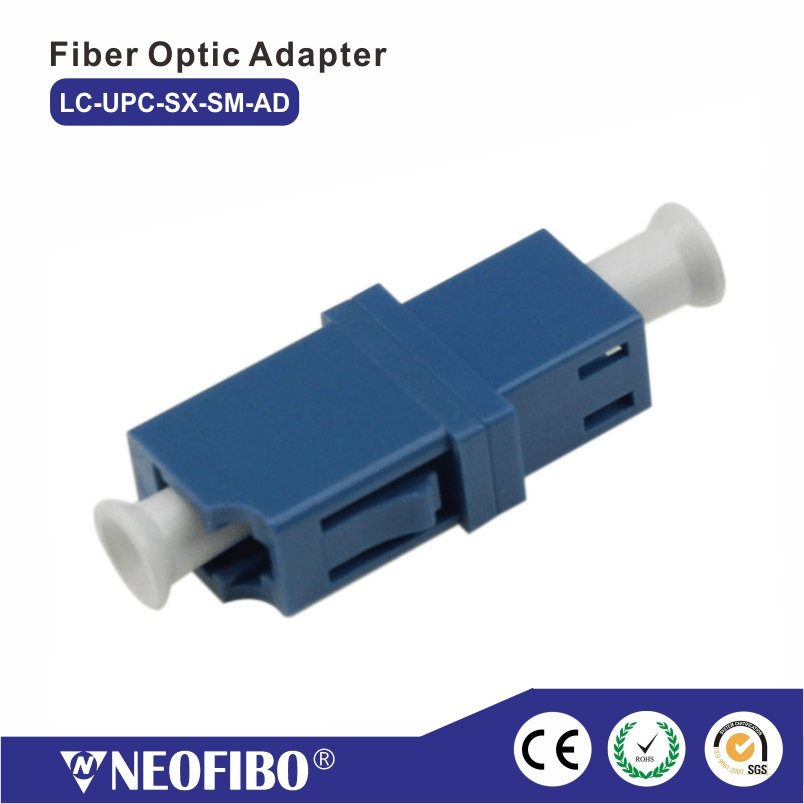 fiber optic adapter – Single mode blue Simplex LC Adapter – Shenzhen ...
